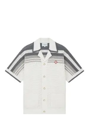 Casablanca Tennis Crochet Shirt - Multicolor