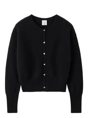 Almada Label Coco Cashmere Cardigan - Black