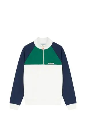 Casablanca Quarter Zip Sweatshirt - Multicolor