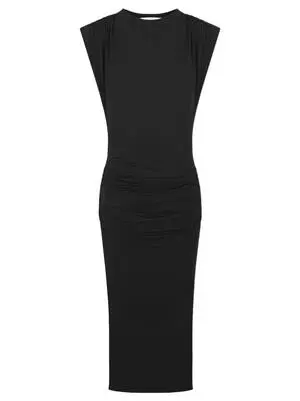 Isabel Marant Stretch Jersey Midi Dress - Black