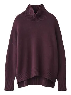 LISA YANG Heidi Cashmere Sweater - Mahogny