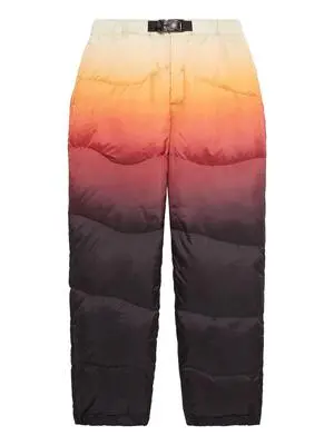 Casablanca Gradient Nylon Padded Trousers - Pink