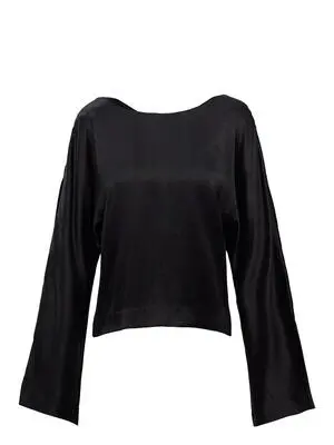 WAKAKUU Palermo Blouse - Black