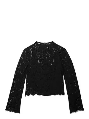 WAKAKUU ICONS Lace Blouse - Black