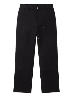 Casablanca Jacquard Cargo Trousers - Multicolor
