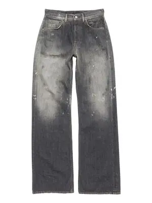 Acne Studios Trafalgar Dark Wash Jeans - Black