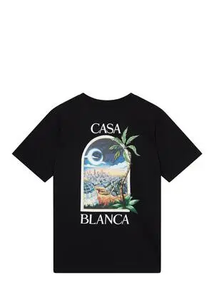 Casablanca La Nights Short Sleeve T-shirt - Multicolor