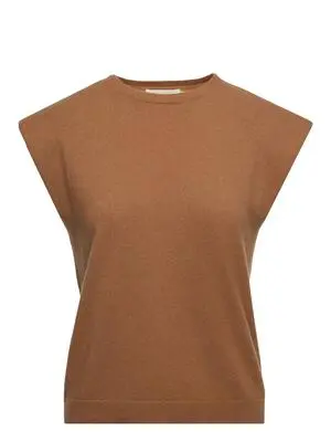 WAKAKUU Lucca Wool Cashmere Top - Camel