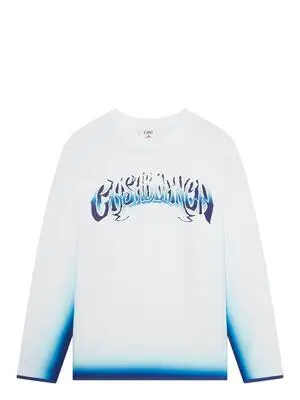 Casablanca Fade Long Sleeve T-shirt - Blue
