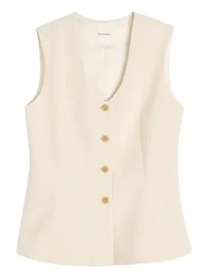 BY MALENE BIRGER Merlin Waistcoat - Pearl