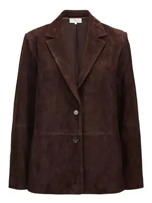 Vince Suede Blazer - Chocolate