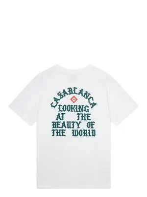 Casablanca Beauty Of The World Short Sleeve T-shirt - Multicolor