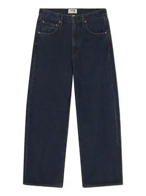 AGOLDE Low Curve Jeans - Dark Blue Wash