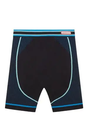 Casablanca Seamless Stretch Rib Shorts - Multicolor