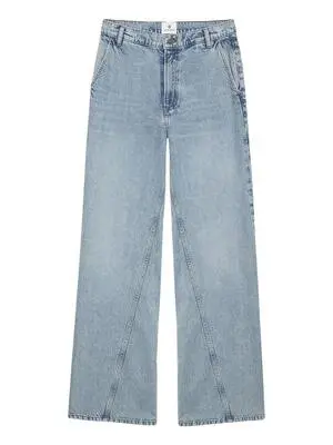 ANINE BING Jeans Briley Capri - Blue