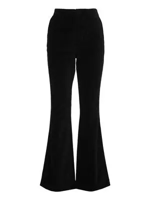 WAKAKUU Asti Velvet Trousers - Black