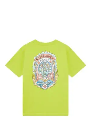Casablanca Casa Way Skate Short Sleeve T-shirt - Multicolor