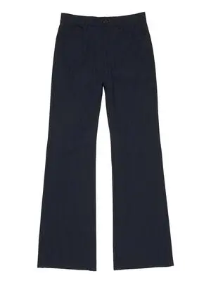 Acne Studios Pinstripe Trousers - Navy