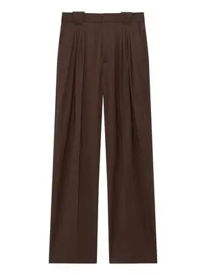 Casablanca Wool Five Pleat Trousers - Multicolor