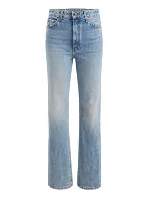 Khaite Danielle Straight-leg Jeans - Denim