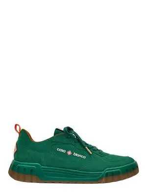 Casablanca Suede Court Sneaker - Green