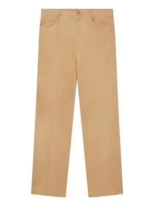 Casablanca Cotton Chino Trousers - Multicolor