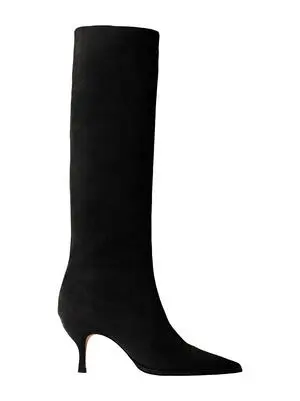SANIA D'MINA Avenue High Boots - Black