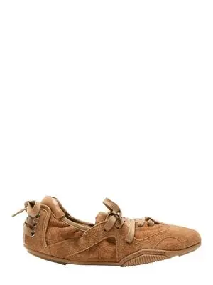Acne Studios Lace-up Nubuck Shoes - Sand