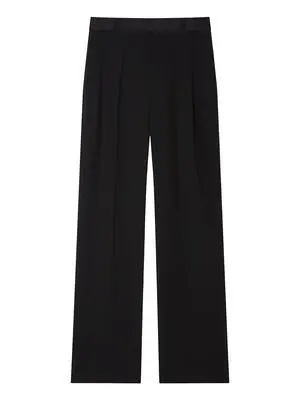 Casablanca Wool Tailoring Pleated Trousers - Multicolor
