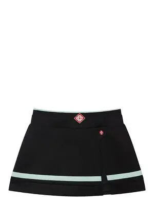 Casablanca Tricot Mini Skirt - Red
