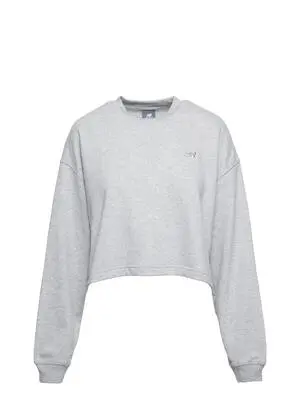 NEW BALANCE Coastal Fleece Crew Sweatshirt - Grey