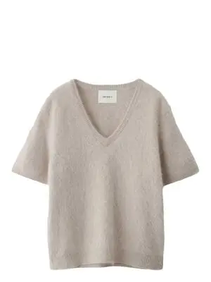 LISA YANG Lovisa Cashmere T-shirt - Sand