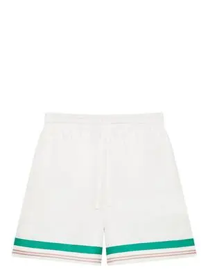 Casablanca Casa Way Silk Shorts - Multicolor