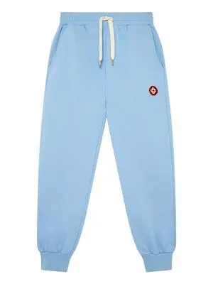 Casablanca Logo Patch Sweatpants - Blue