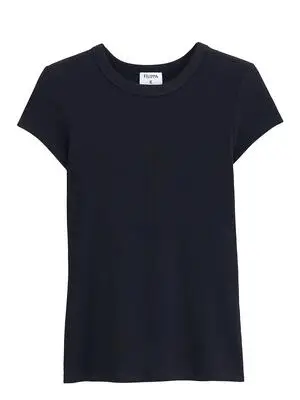Filippa K T-shirt Fine Rib - Black