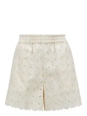 MONCLER Broderie Anglaise Shorts