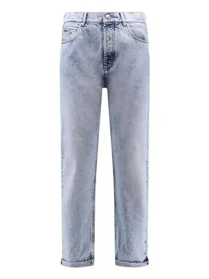 Brunello Cucinelli Stonewashed Denim Jeans - Blue
