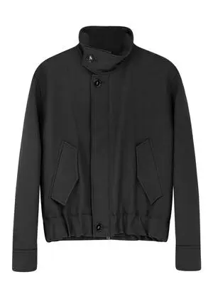 Ami Virgin Wool Bomber Jacket - Grey