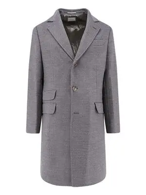 Brunello Cucinelli Wool Coat - Grey