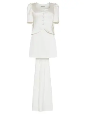 Amanda Uprichard Phoebe Mini Dress - Ivory