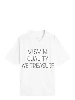 Visvim Jumbo T-shirt Dmgd - White