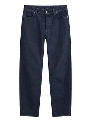 Stone Island Indigo Denim Straight Jeans - Blue Rinsed