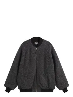 Comme Des Garçons Wool Mohair Jacket - Black