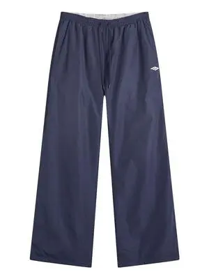 Balenciaga Techno Cotton Poplin Reversible Pants - Marine Blue