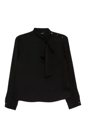 Theory Silk Blouse - Black