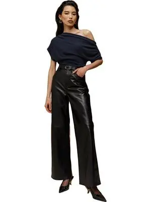 REFORMATION Reformation Iris Knit Top Blue