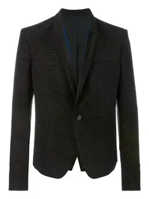 HAIDER ACKERMANN Glitter Effect Boxy Blazer - Black