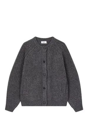 STUDIO TOMBOY Buttoned Wool Cardigan