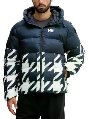 Helly Hansen Graphic-print Puffer Jacket - Blue