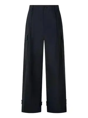 STUDIO TOMBOY Cargo-pockets Trousers - Blue